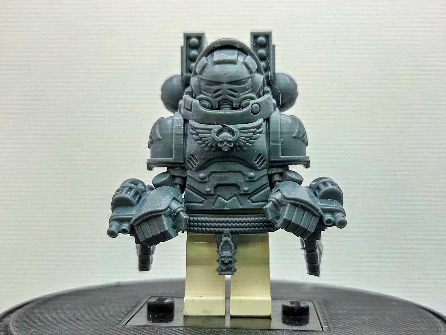 Custom 3D printed space warrior heavy armor suit! – Limitless Minifigures