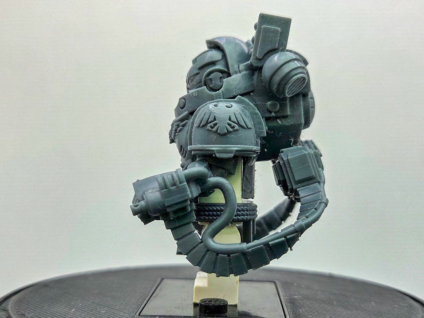 Custom 3D printed space warrior heavy armor suit! – Limitless Minifigures