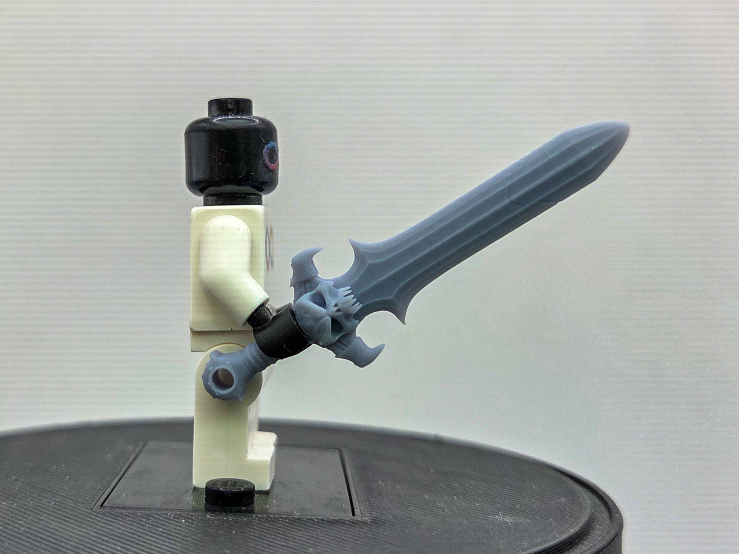 Custom 3D printed sword of hero in black! – Limitless Minifigures