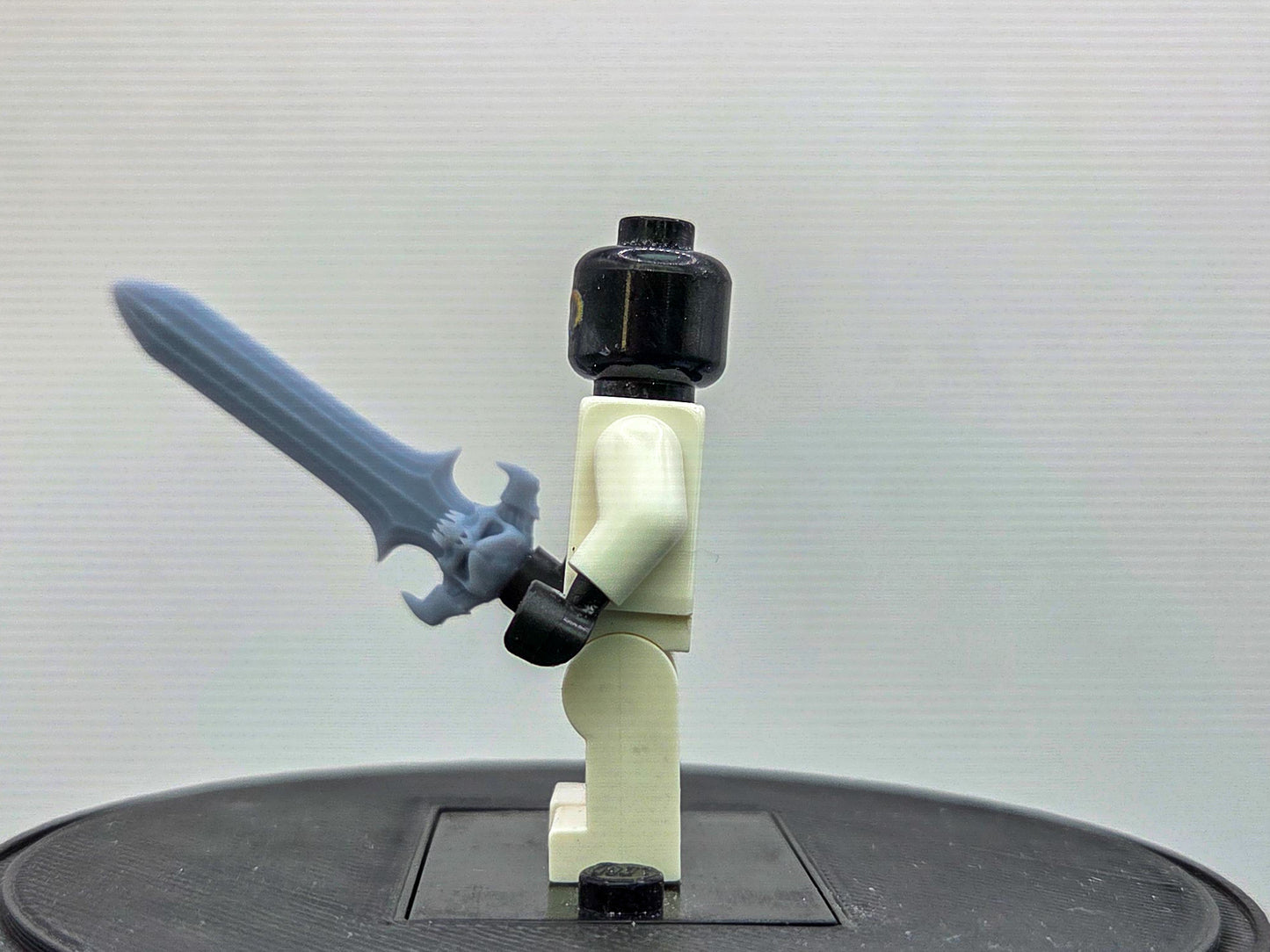 Custom 3D printed sword of hero in black! – Limitless Minifigures