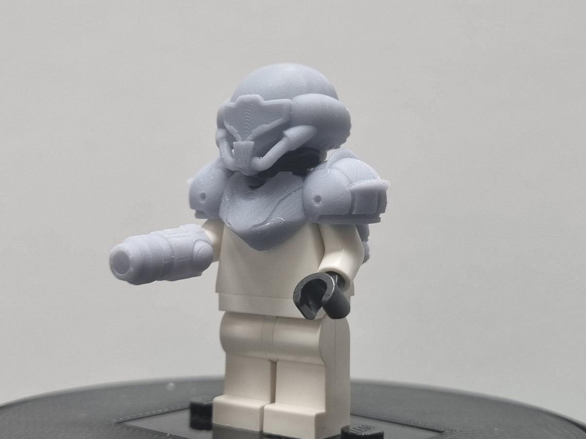 Building toy custom 3D printed alien power armor set – Limitless ...