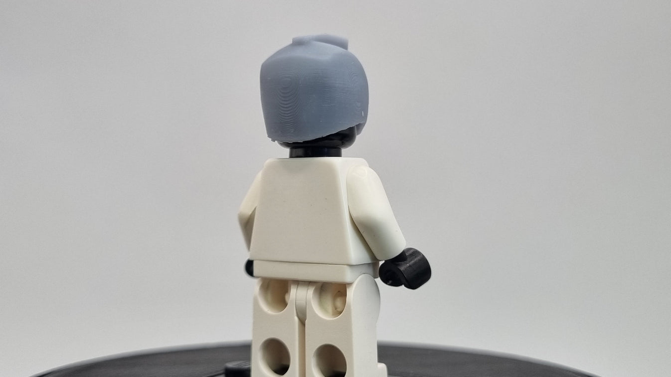 Building toy custom 3D printed small mohawk super hero helmet ...