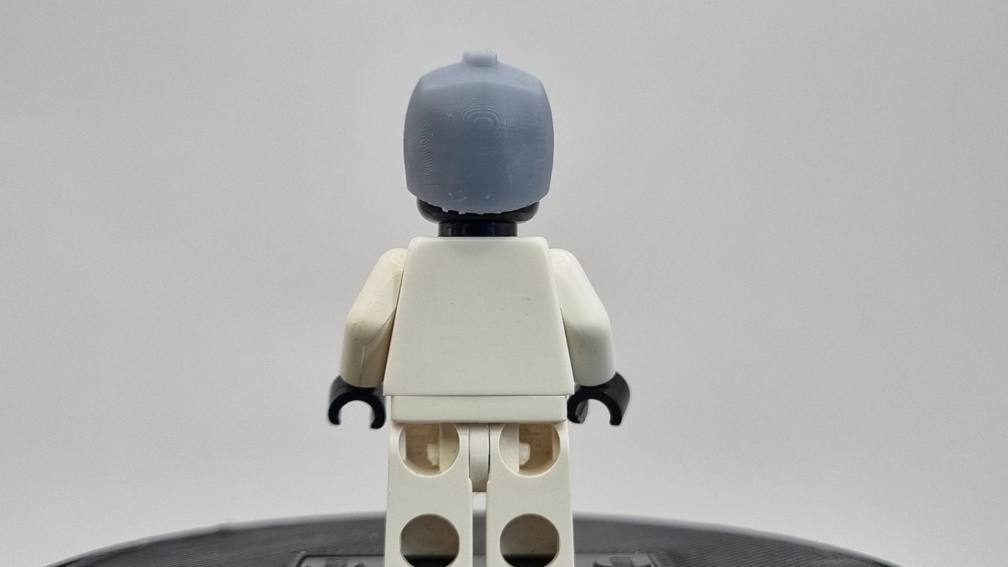 Building toy custom 3D printed small mohawk super hero helmet ...