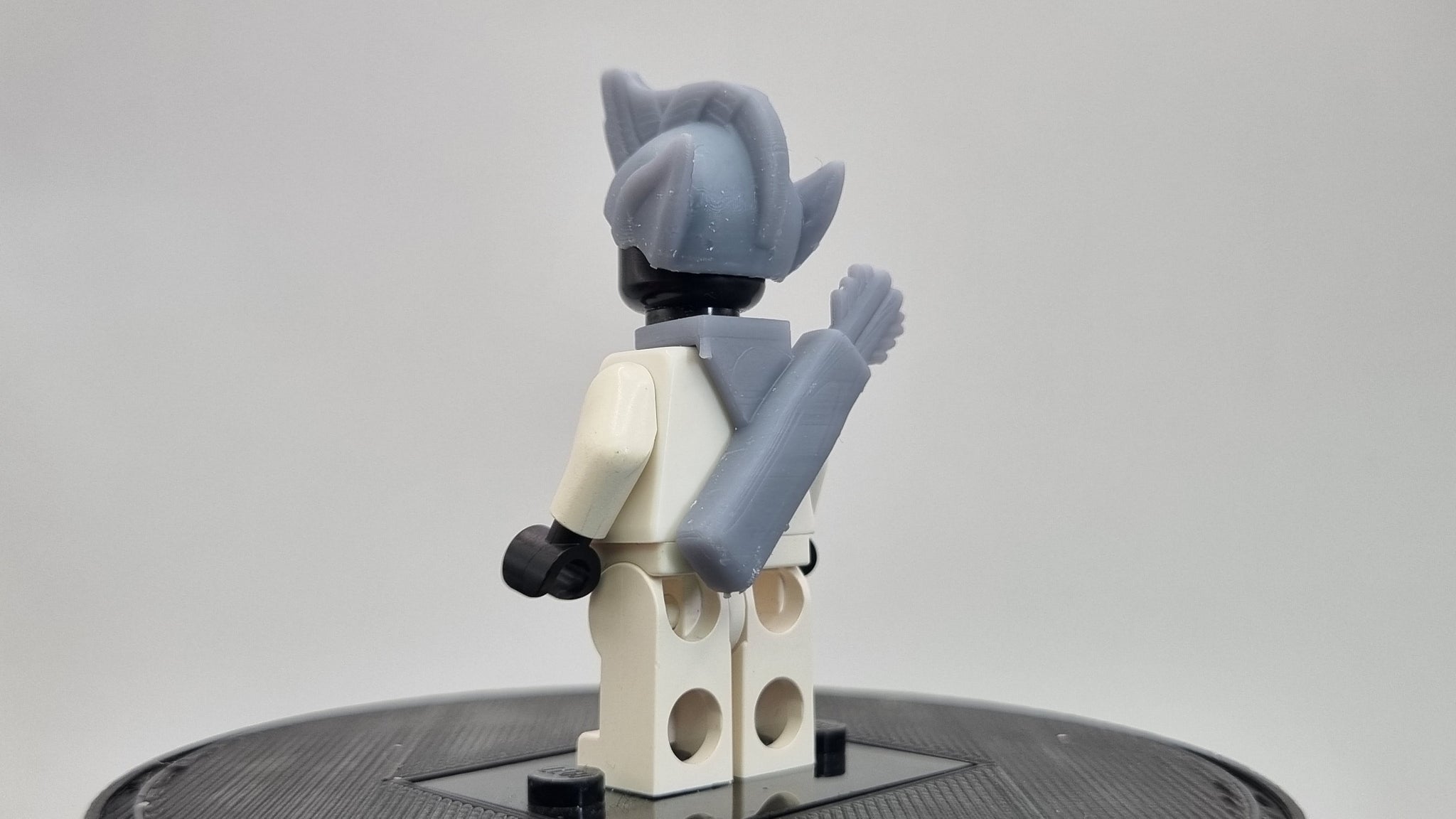 Building toy custom 3D printed classic style mohawk super hero ...