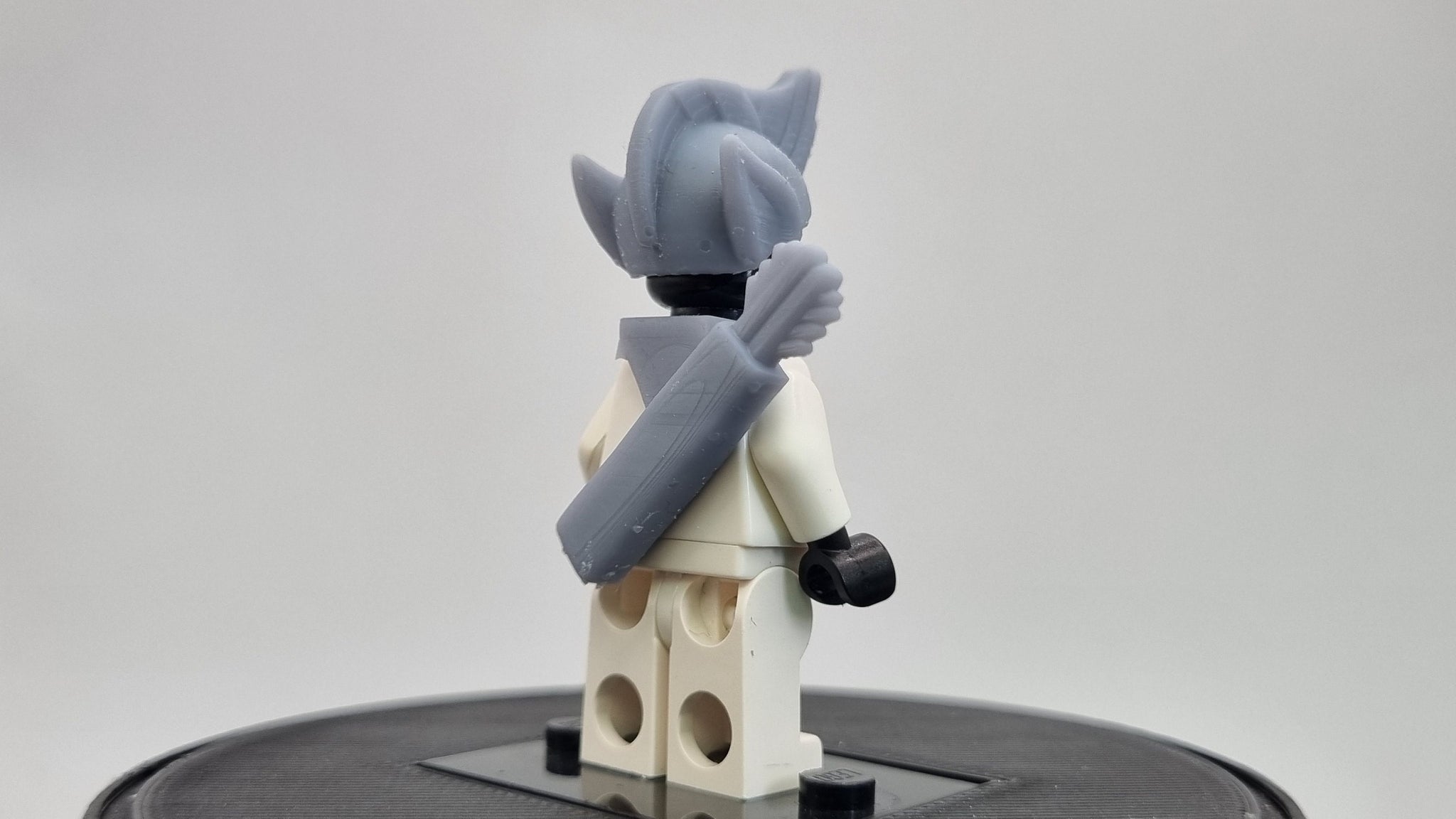 Building toy custom 3D printed classic style mohawk super hero ...
